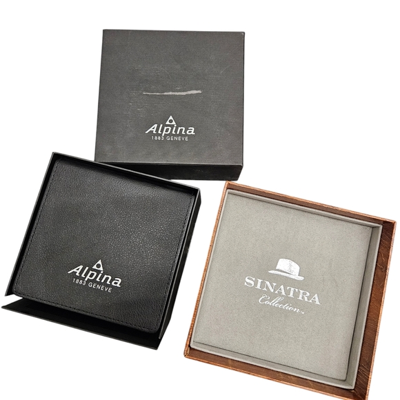 Alpina | Accessories | Alpina And Sinatra Collection Watch Boxes | Poshmark